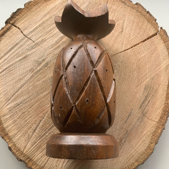 Monkey Pod | Art | Wood Monkey Pod Pineapple Made In The Philippines ...